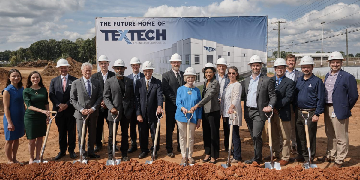 TexTech Industries Breaks Ground on Forsyth County Expansion - Greater Winston-Salem, Inc.